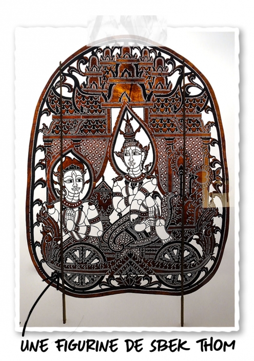 Sbek Thom, l’ancien art du théâtre d’ombres cambodgien