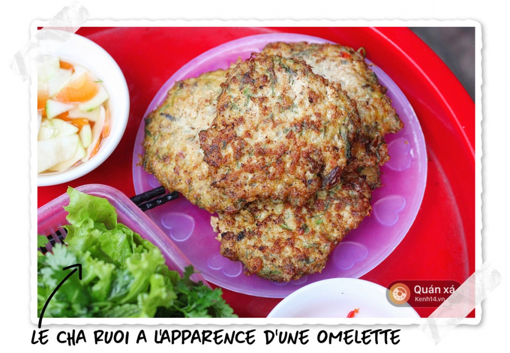 Le cha ruoi, l’omelette aux vers : une spécialité d'automne de Hanoi
