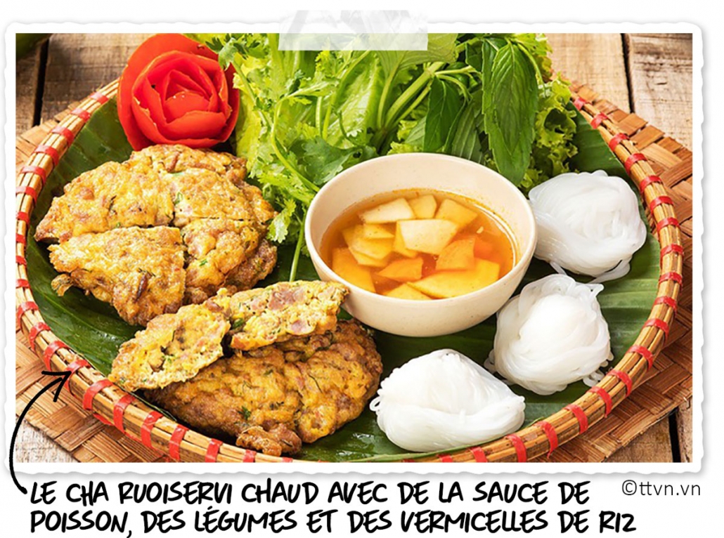 Le cha ruoi, l’omelette aux vers : une spécialité d'automne de Hanoi